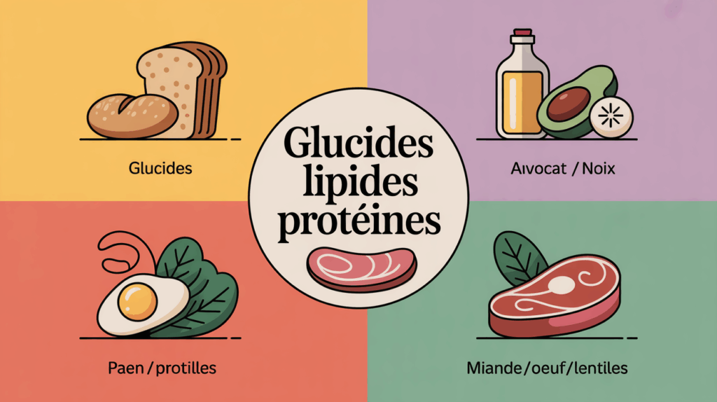 Tableau glucides, lipides, protides : repères clés pour équilibrer ...